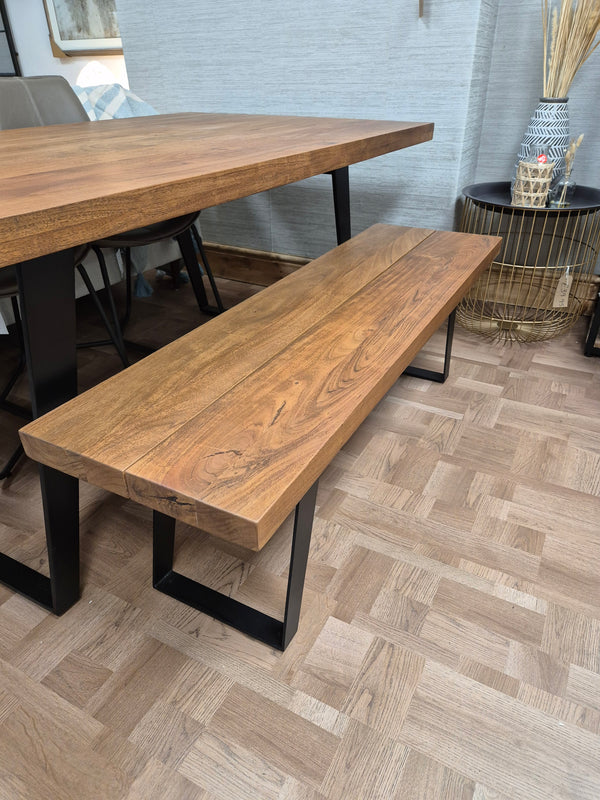 Acacia dining bench – Darcey’s Interiors